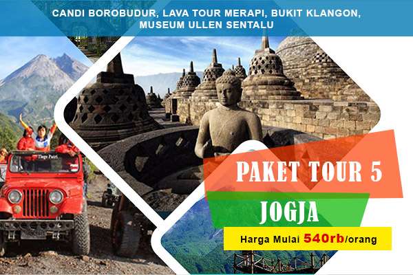Paket Tour 5 Wisata Jogja - DIODY Transport